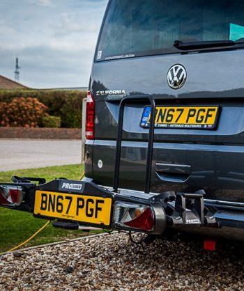 Genuine VW T6 Transporter California Tailgate Bike Rack – Everything VW ...