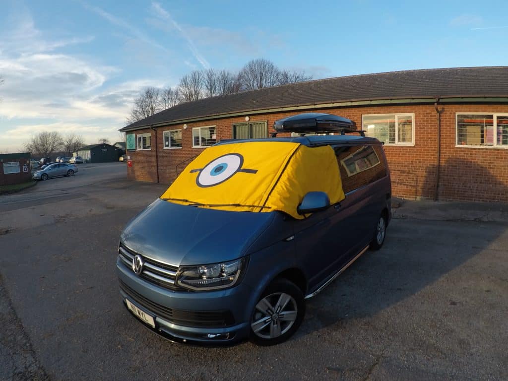 Comfortz VW T4 / T5 / T6 Customised Coloured Thermal Windscreen Cover ...