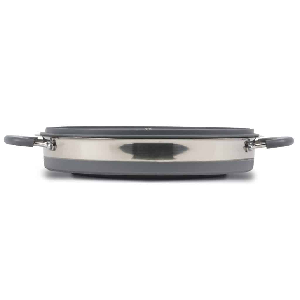 Kampa Collapsible 3L Grey Saucepan - CampervanBits