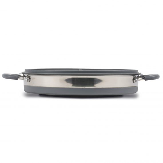 Kampa Collapsible 3L Grey Saucepan - CampervanBits