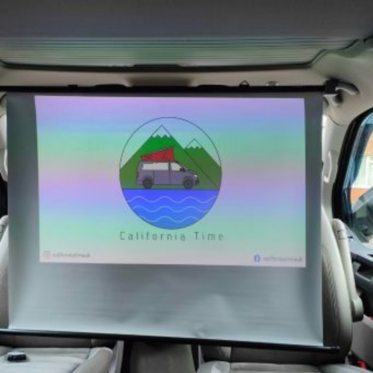 VW T5, T6, T6.1, Campervan Grab Handle Projector Screen Fitting Kit ...