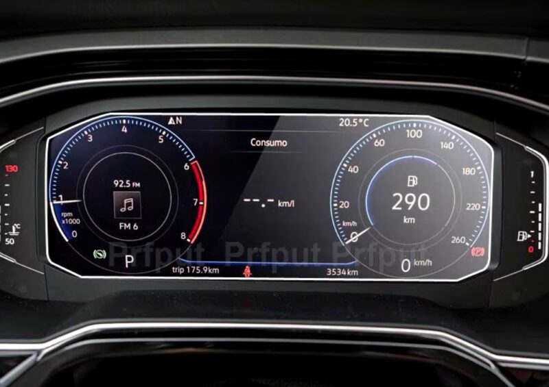 VW T6.1 and California Virtual Cockpit Digital Dash Screen Protector ...