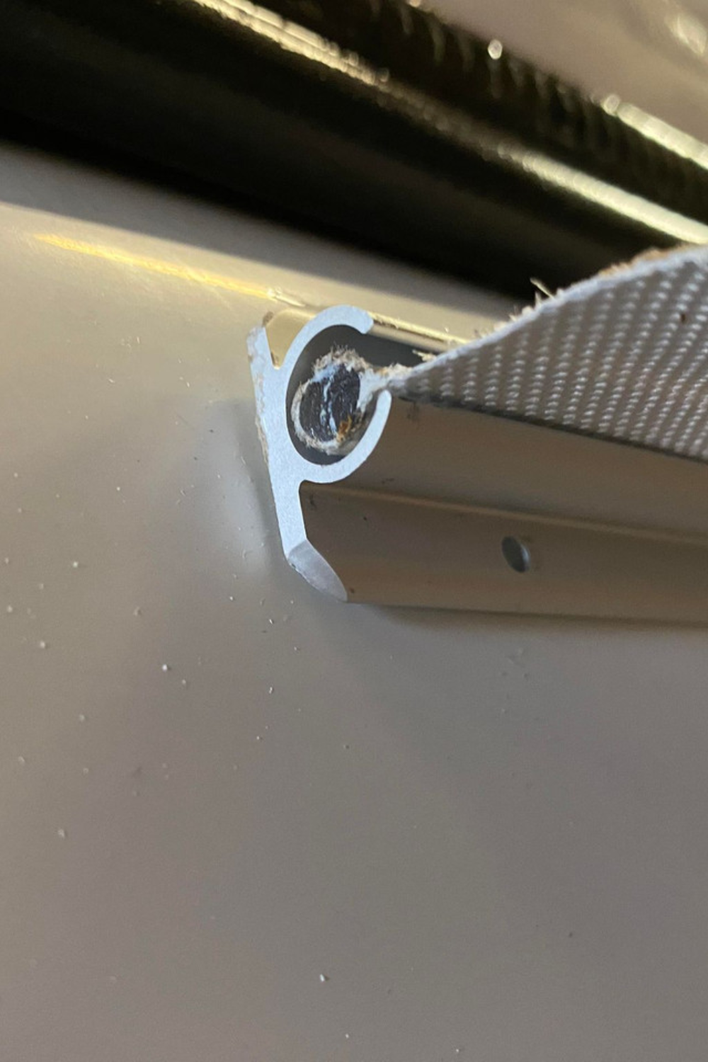 OLPRO C Channel Awning Rail - 3 x 117cm strips - CampervanBits